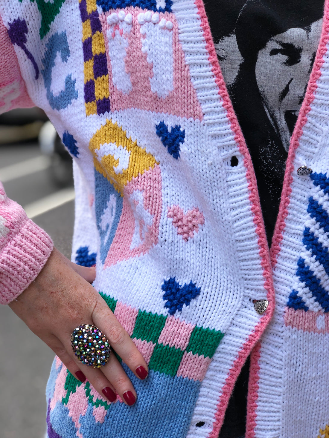 Vintage 80s Baby Powder Sweater – Spark Pretty